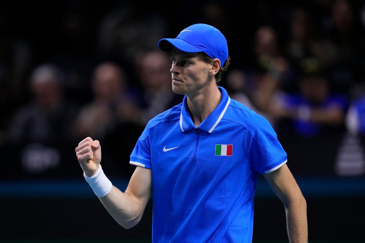 Jannik Sinner leads Italy to Davis Cup glory to cap remarkable year | The Independent