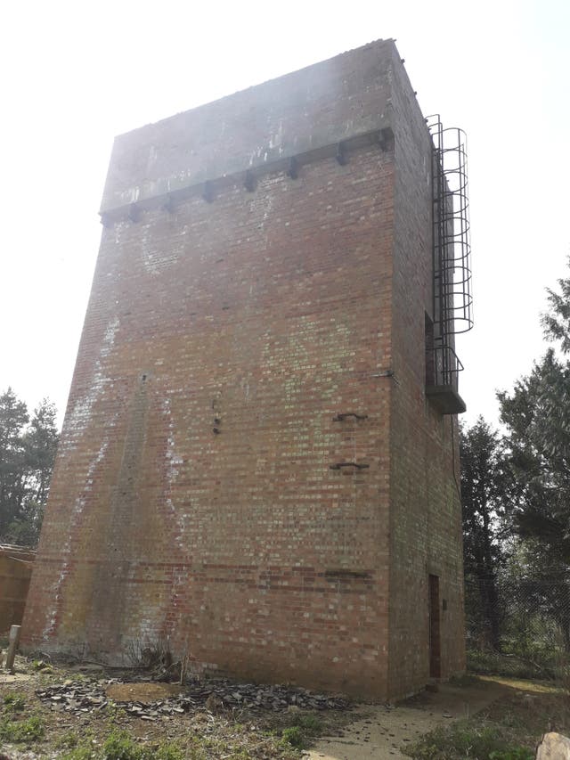 Couple who bought WW2 water tower for dream home run out of funds after ...