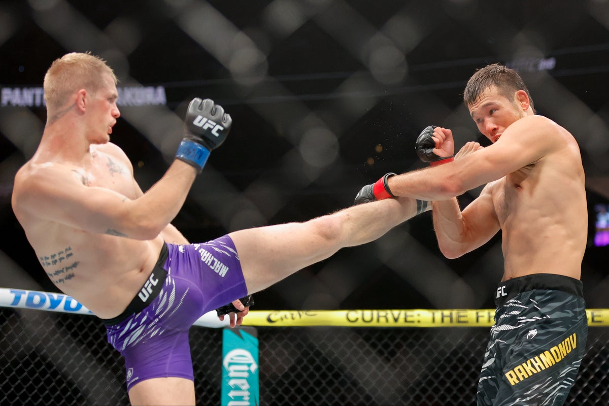 Ian Garry loses close clash with Shavkat Rakhmonov at UFC 310 | The ...