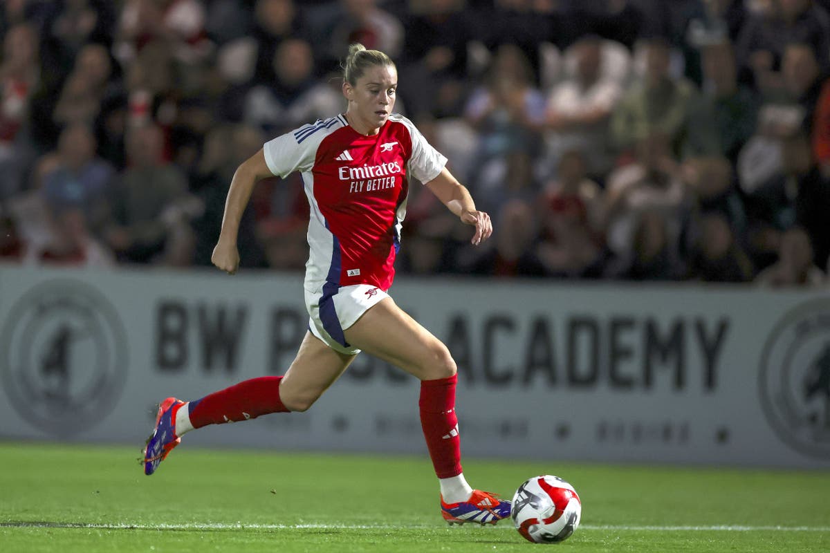 Alessio Russo At The Double As Arsenal See Off Valerenga In Champions Alessio Russo At The Double As Arsenal See Off Valerenga In Champions