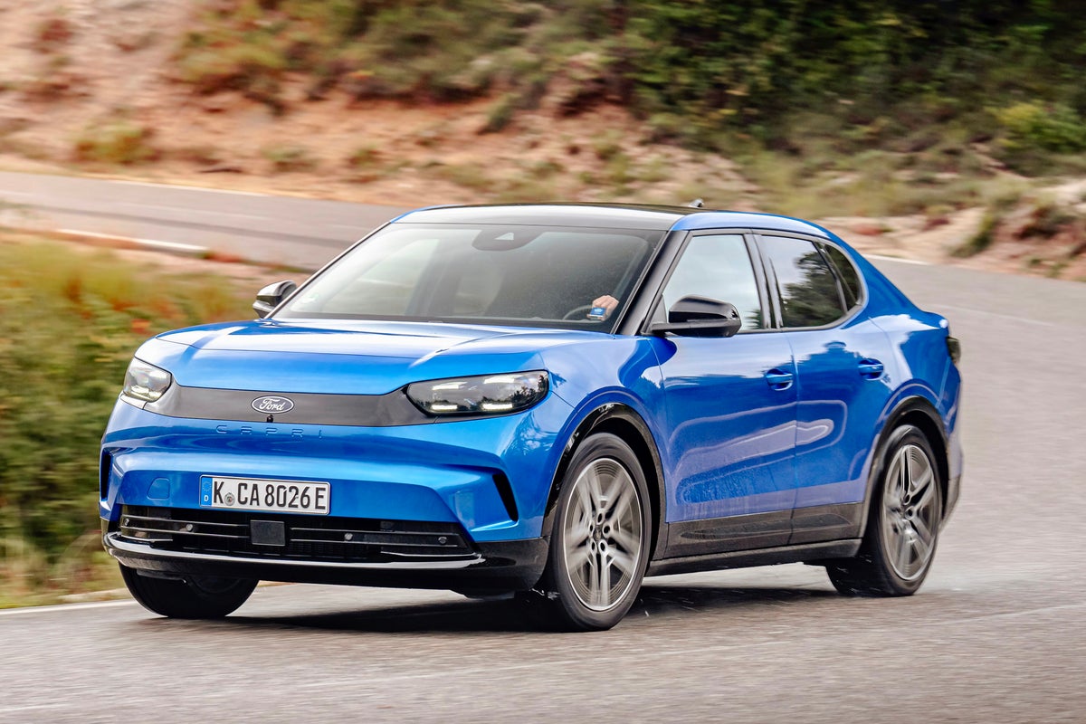 New Ford Capri review: An old name for a very modern all-electric coupé ...