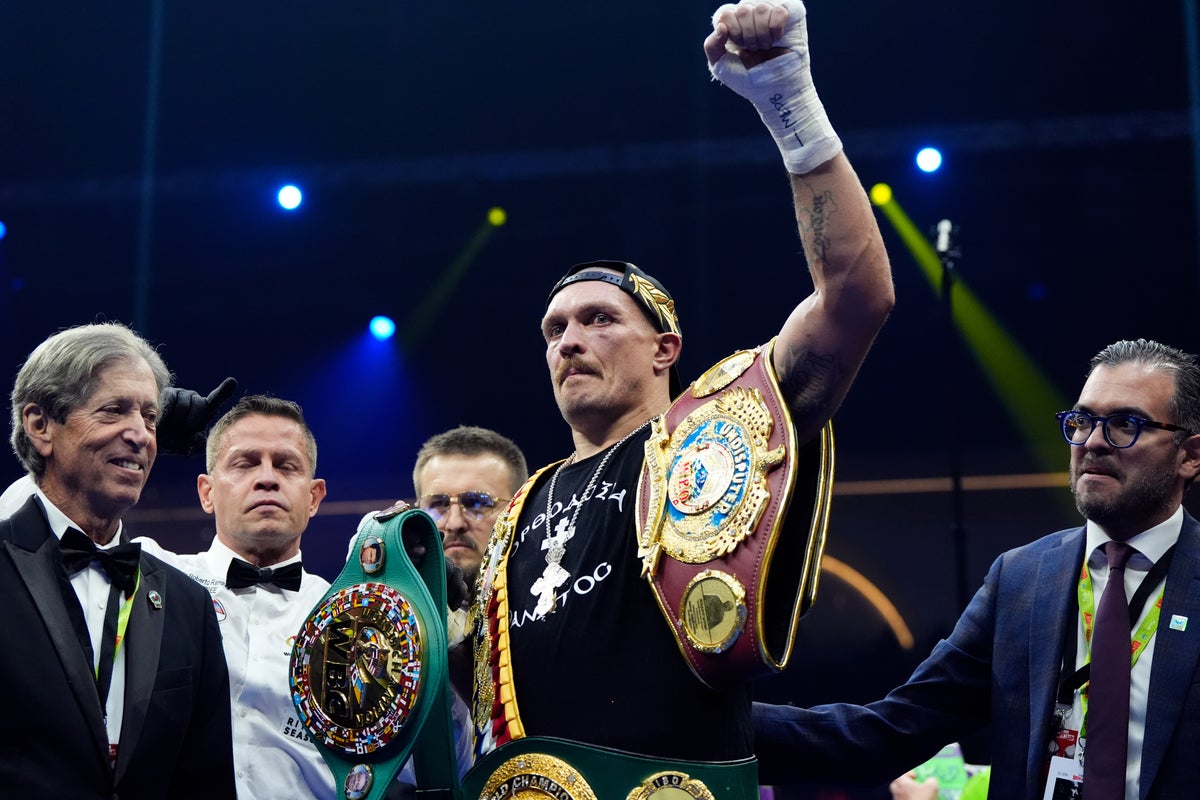 Angry Tyson Fury says Oleksandr Usyk’s controversial win was ‘Christmas ...
