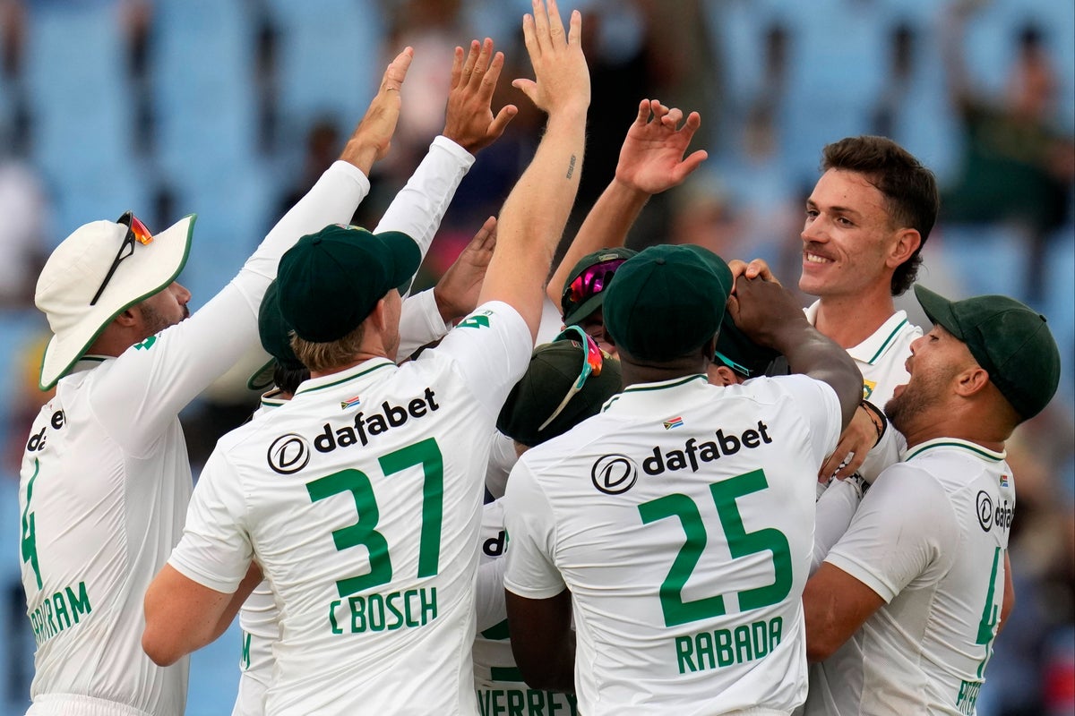 South Africa’s Marco Jansen sparks flurry of wickets to hit Pakistan ...