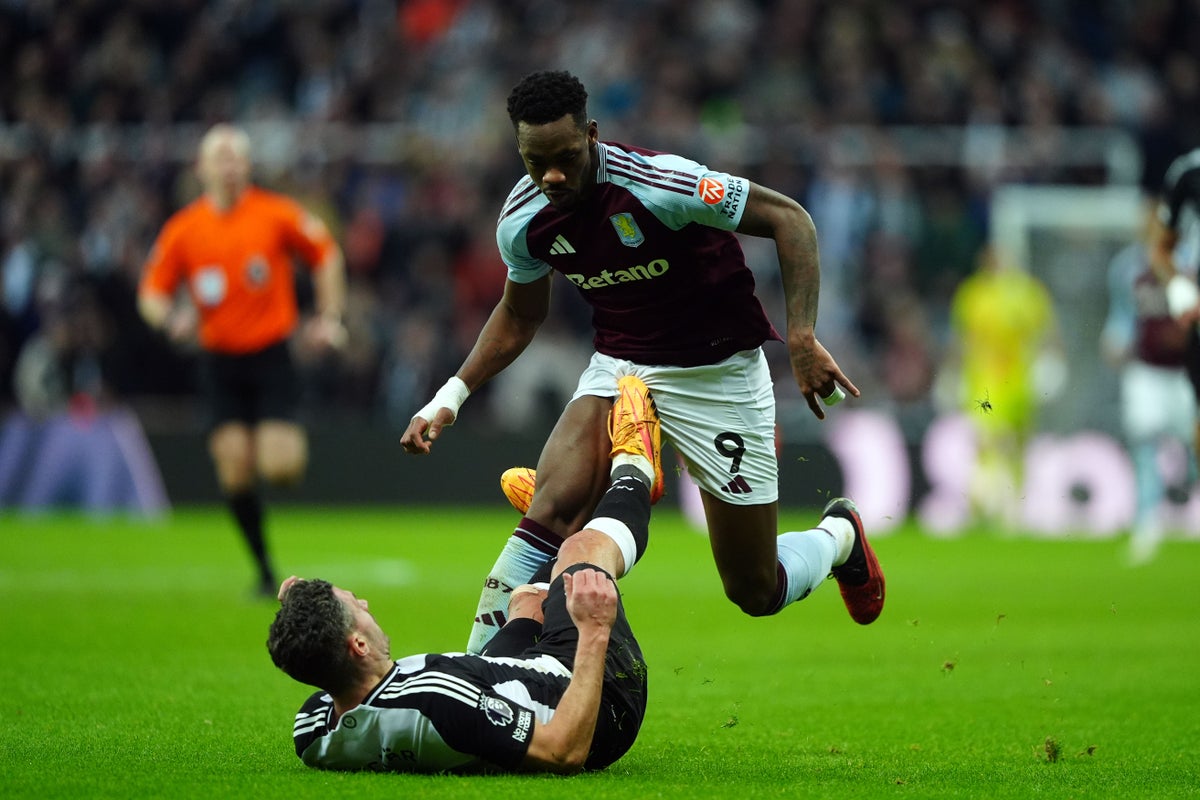 Jhon Duran suspension confirmed as Aston Villa lose appeal over red ...
