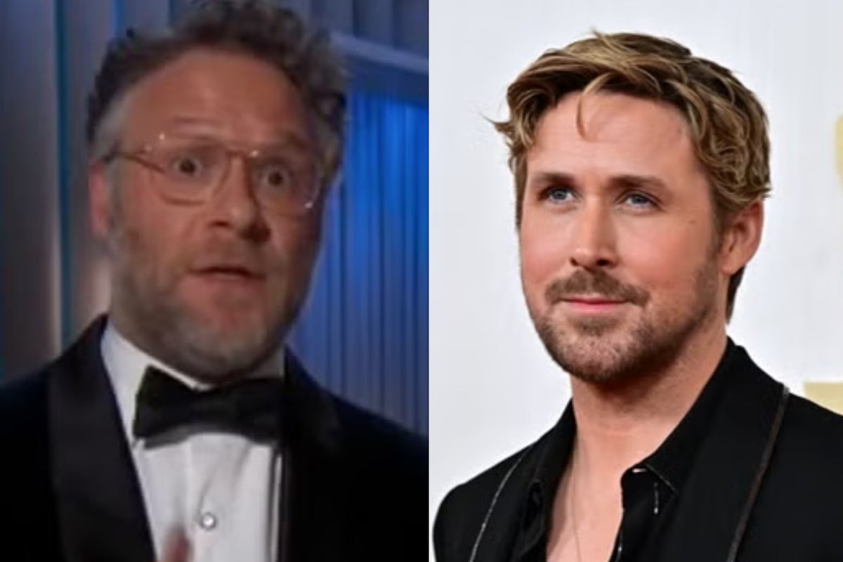 Golden Globes: What was the Seth Rogen joke about Ryan Gosling that got ...