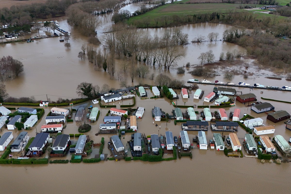All the places at risk of flooding as severe weather warnings are ...