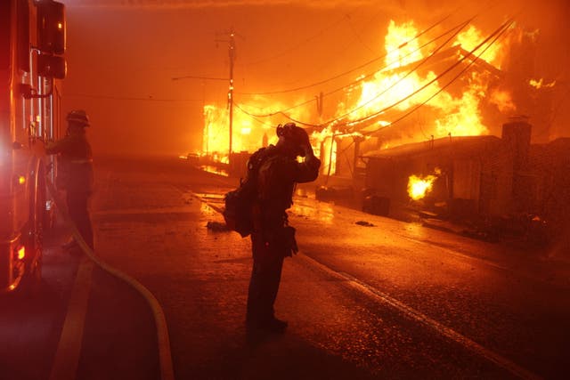 Dramatic photos show devastation caused by Southern California ...