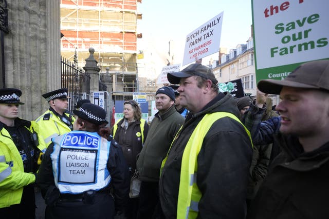 Oxford Farming Conference inheritance tax protest: Environment ...
