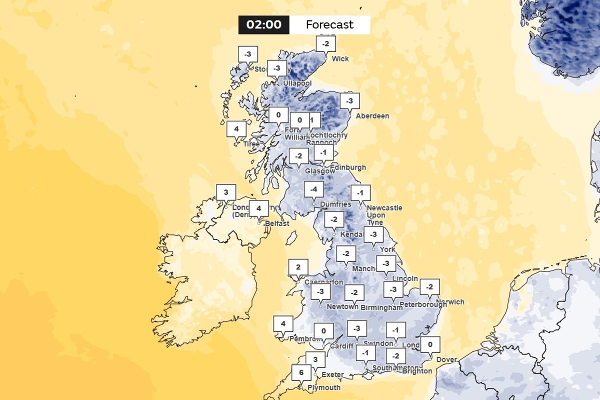 weather predictor uk