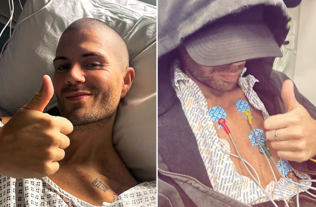 Max George in recovery after second heart operation | The Independent