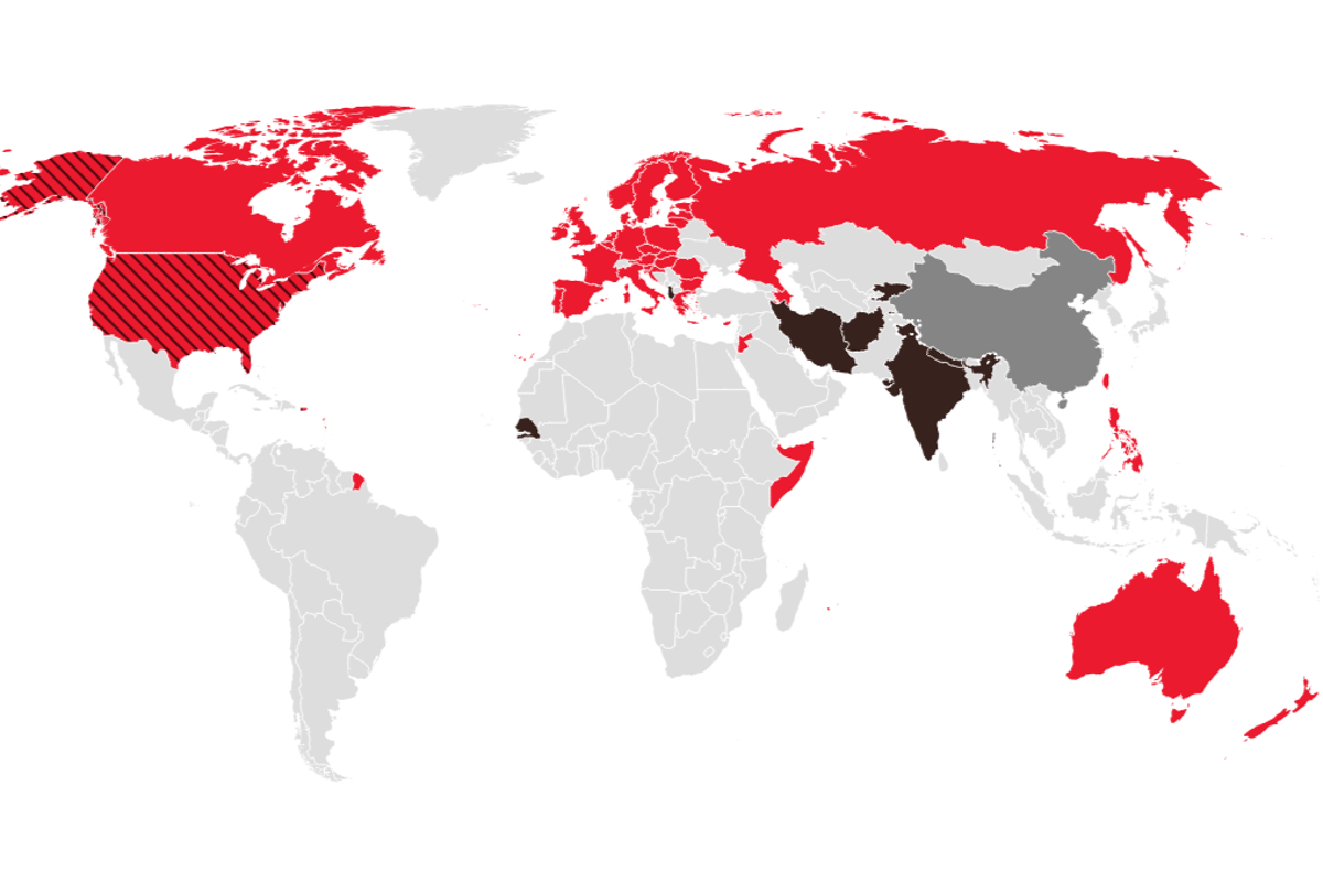 TikTok Ban: A Worldwide Map of Restrictions TikTok Ban: A Worldwide Map of Restrictions