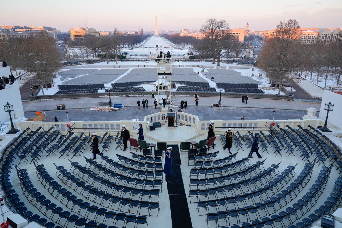 Trump to head indoors for inauguration bucking outdoor ceremony to ...