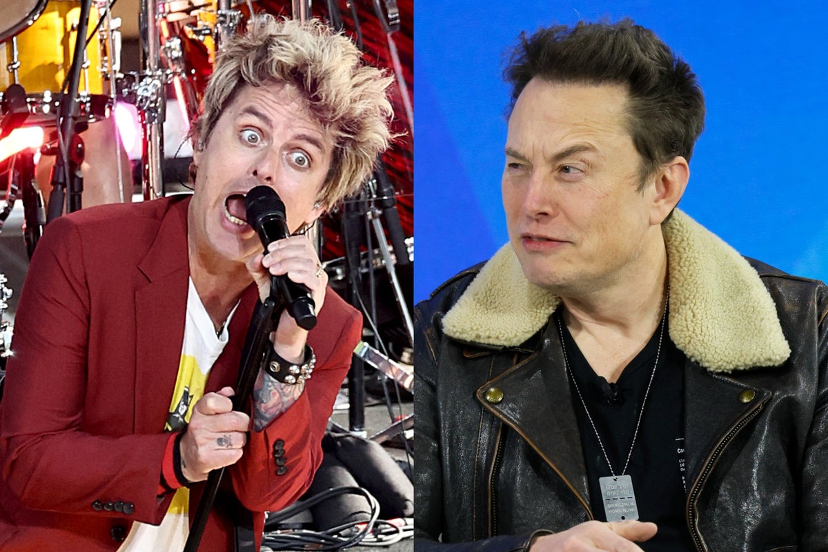 Green Day swap lyrics of hit song to mock Elon Musk in his home country ...