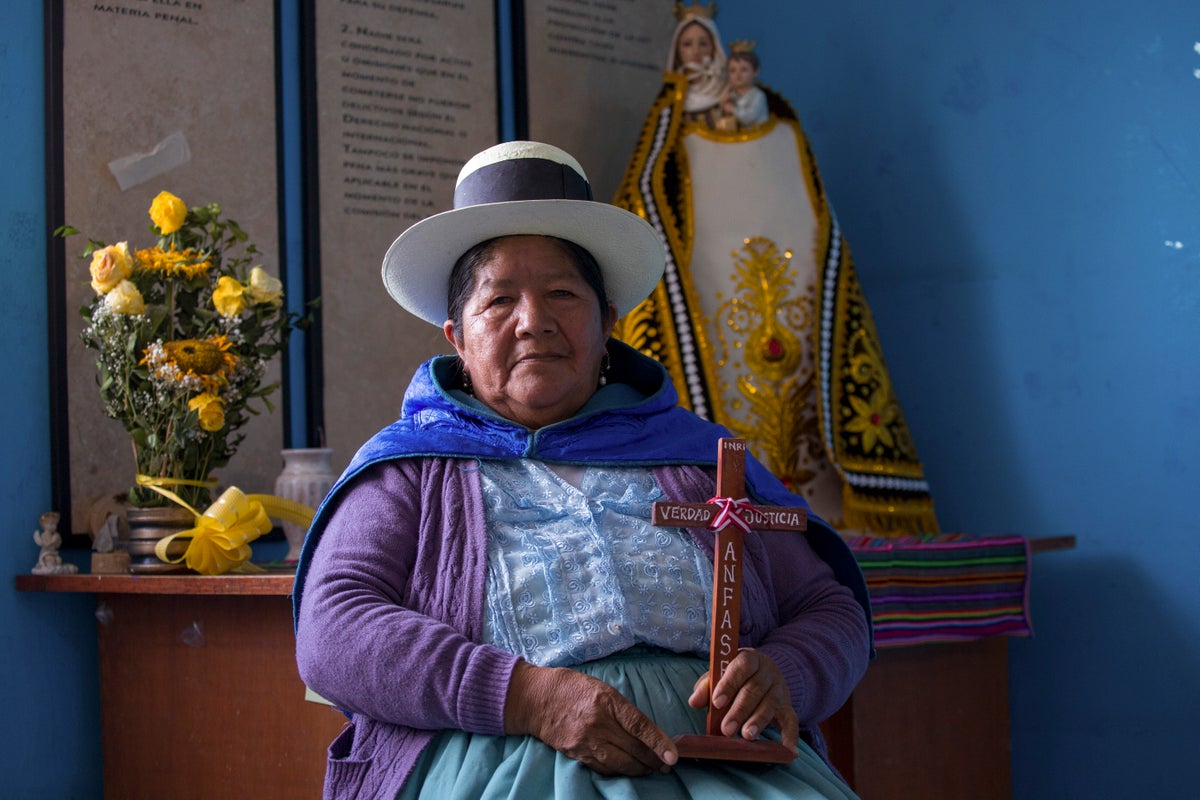 Peru's disappeared: Dozens look for relatives lost to violence. A woman ...