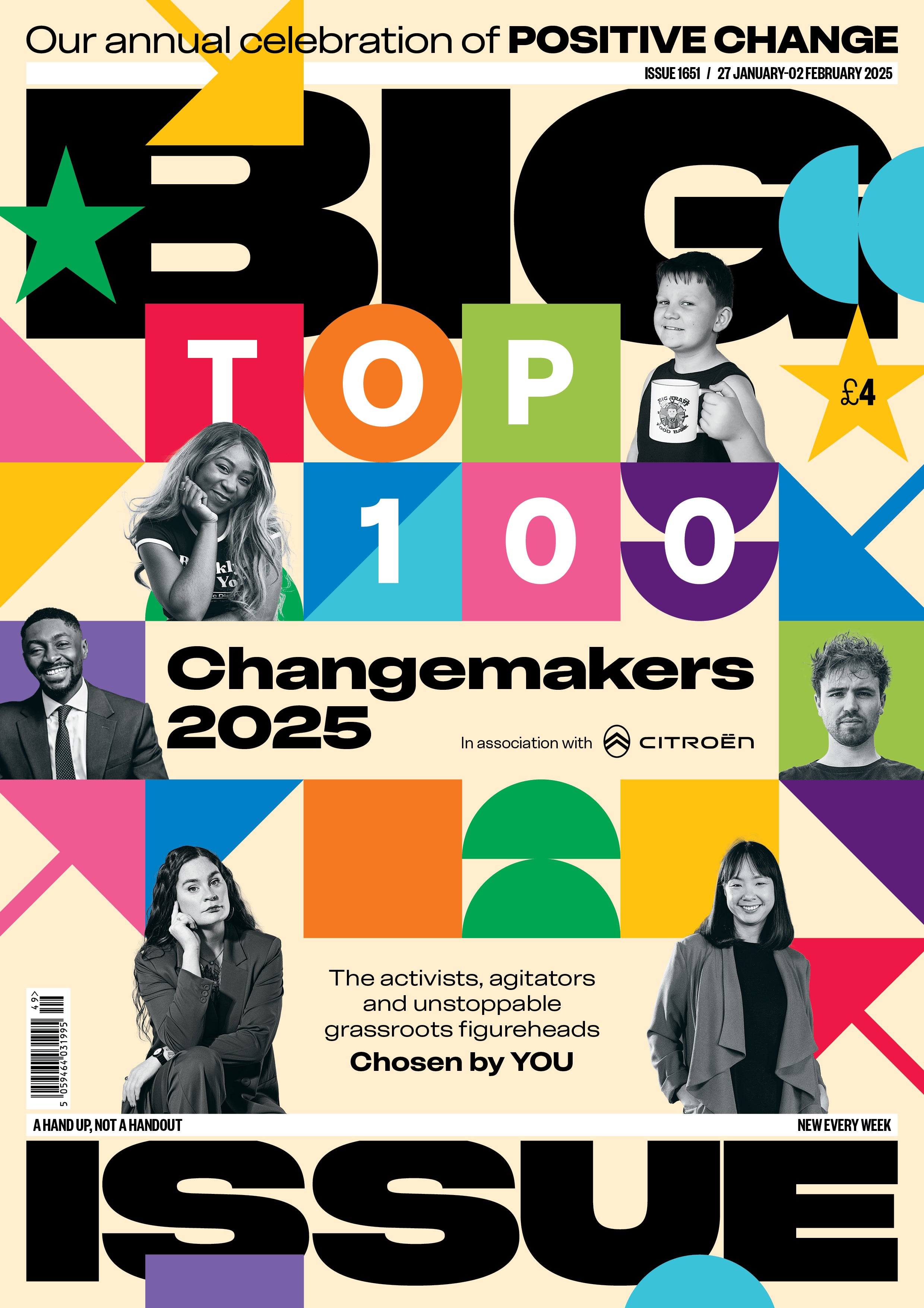 Big Issue publishes its list of top ‘changemakers’ | The Independent