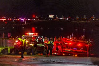 'The helicopter and the plane crashed in the river': Audio from air ...