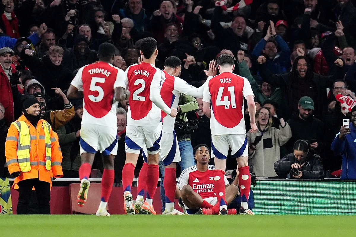 Arsenal humble Manchester City with five-star rout of Pep Guardiola’s ...