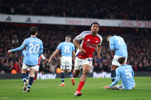 The Myles Lewis-Skelly moment that summed up Arsenal and Man City’s new ...