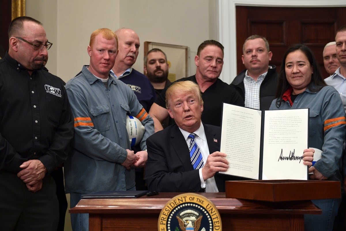 What Trump’s steel tariffs could really mean for the UK | The Independent