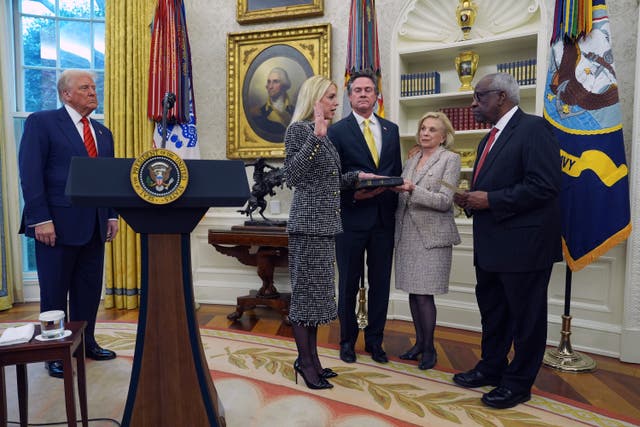 New AG Pam Bondi uses her first day in office to ban federal funds from ...