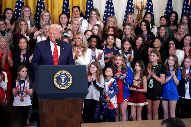 Trump signs executive order banning trans women and girls from women’s ...