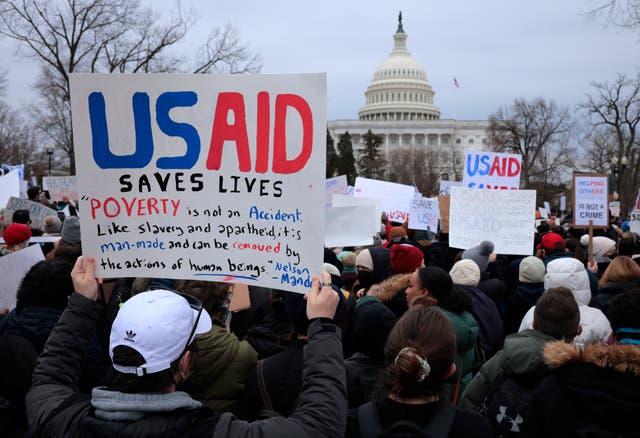 Trump sued by USAID workers union for shutting down global aid agency ...