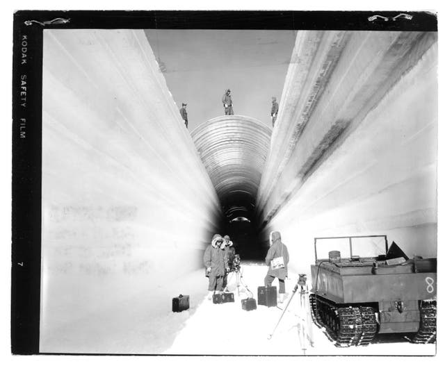 Inside the secret US military base hidden 100ft underneath Greenland ...
