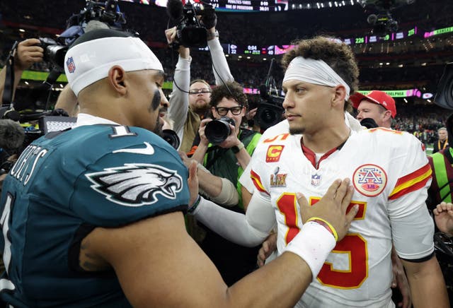 Eagles dominate Patrick Mahomes and Chiefs in crushing Super Bowl ...