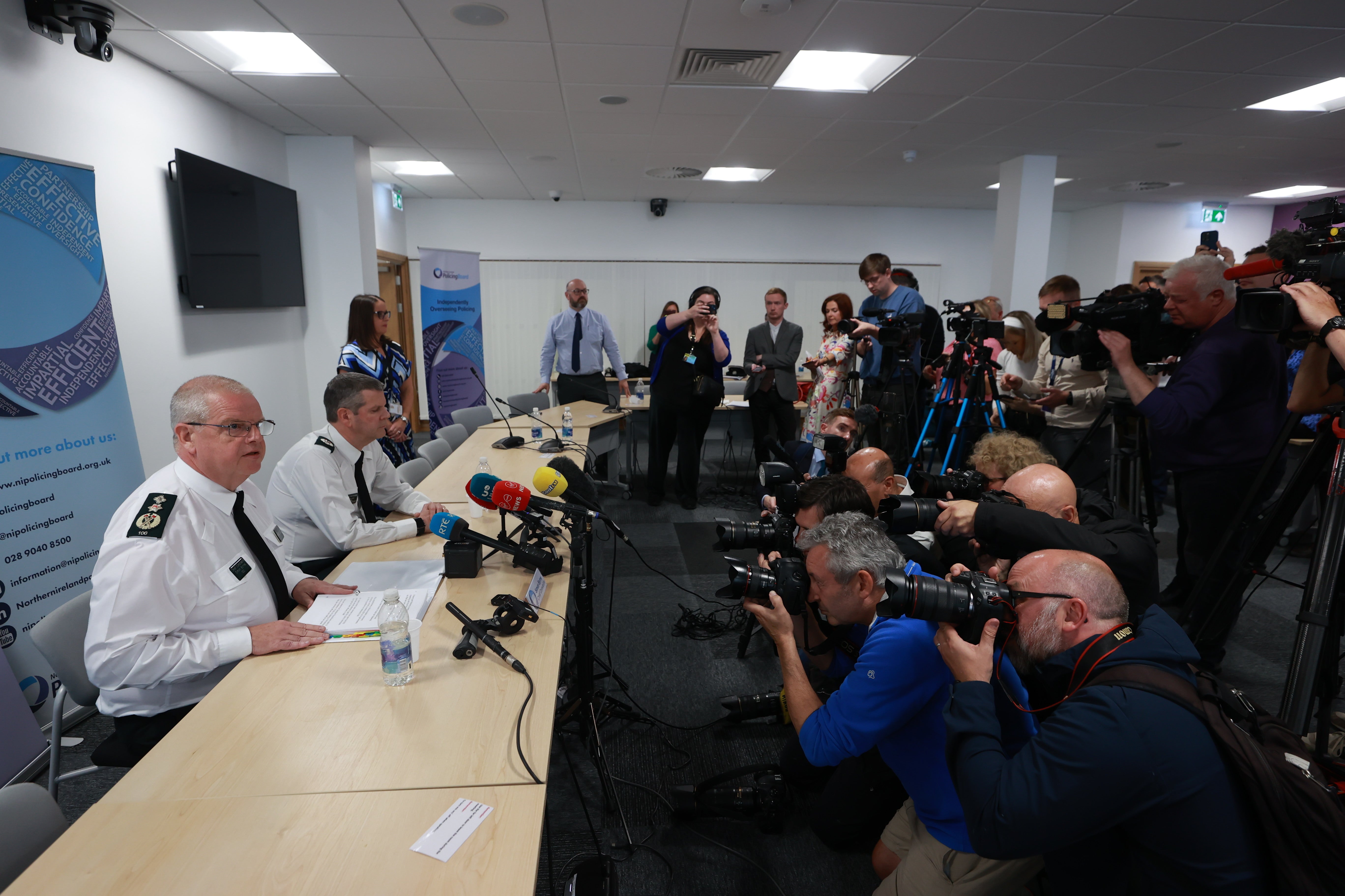 Two men appear in court accused of possessing information from PSNI ...
