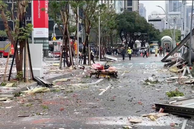 Taiwan explosion: Four dead and many injured after blast at department ...