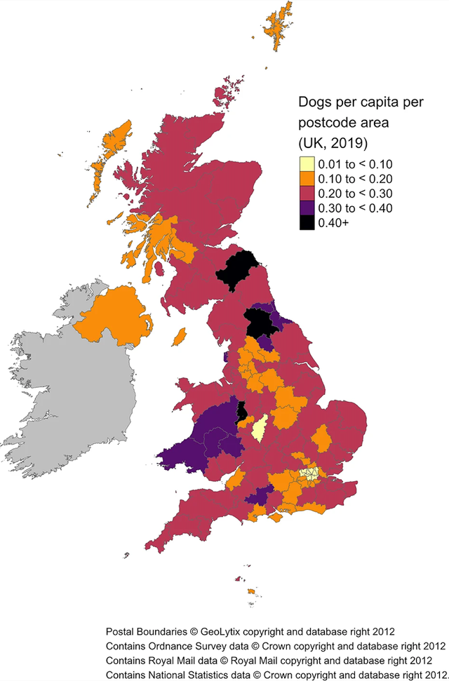 Groundbreaking study reveals UK’s dog population is millions more than ...