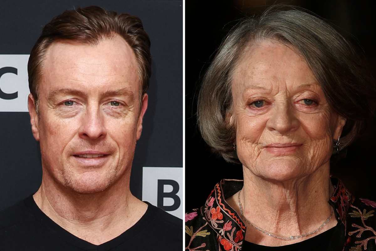 maggie smith's sons name