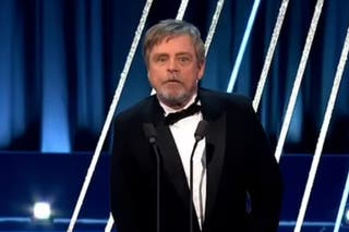 Mark Hamill’s ‘trousers fall down’ in ‘horrifying’ Baftas wardrobe ...