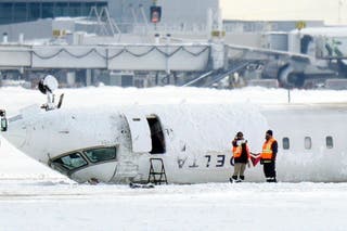 Delta plane crash survival rate credited to skilled crew, strong seats ...