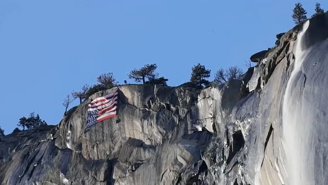 Group claims responsibility for hanging upside-down American flag off ...