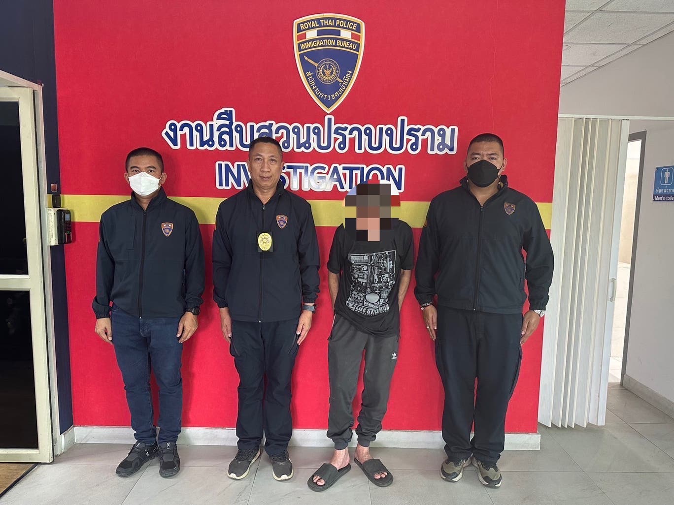 Thai Police arrest British man for overstaying his 30-days tourist visa ...