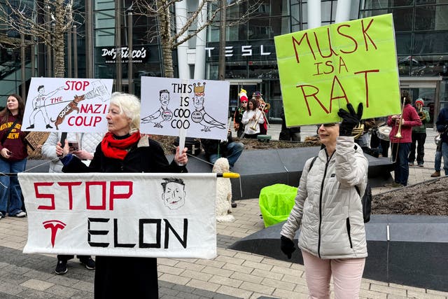 Tesla sites hit by arson amid DOGE cuts, Elon Musk backlash | The ...