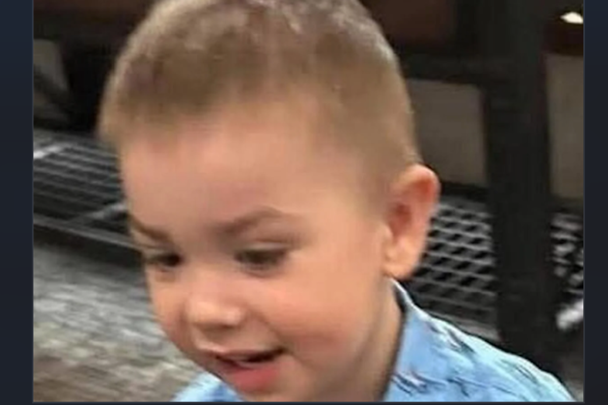 Hundreds frantically search for 2-year-old boy who…