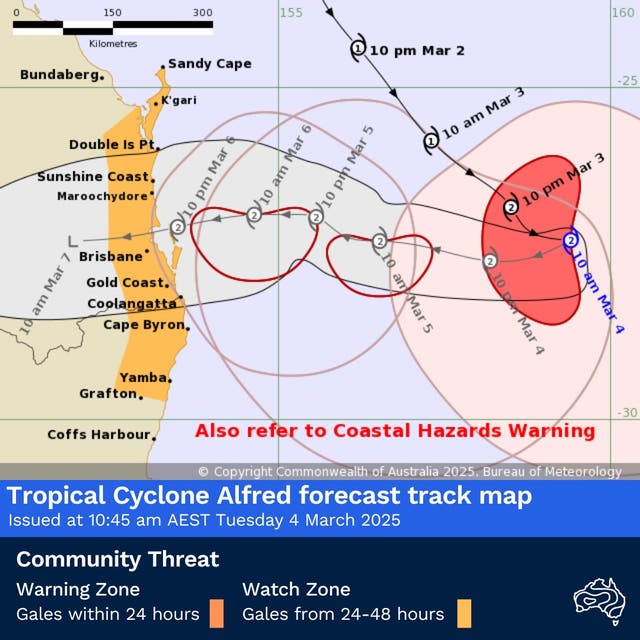 Six cyclones spin around the Southern hemisphere in rare meteorological ...