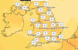 Mapped: Where will it be warmest in the UK this weekend as parts of ...