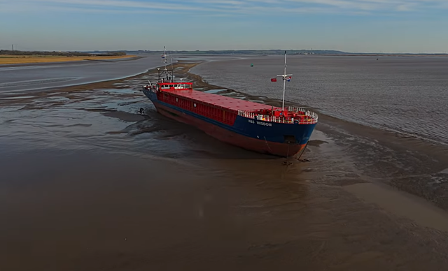 Why a stranded Dutch cargo ship crew is getting sweets from British ...