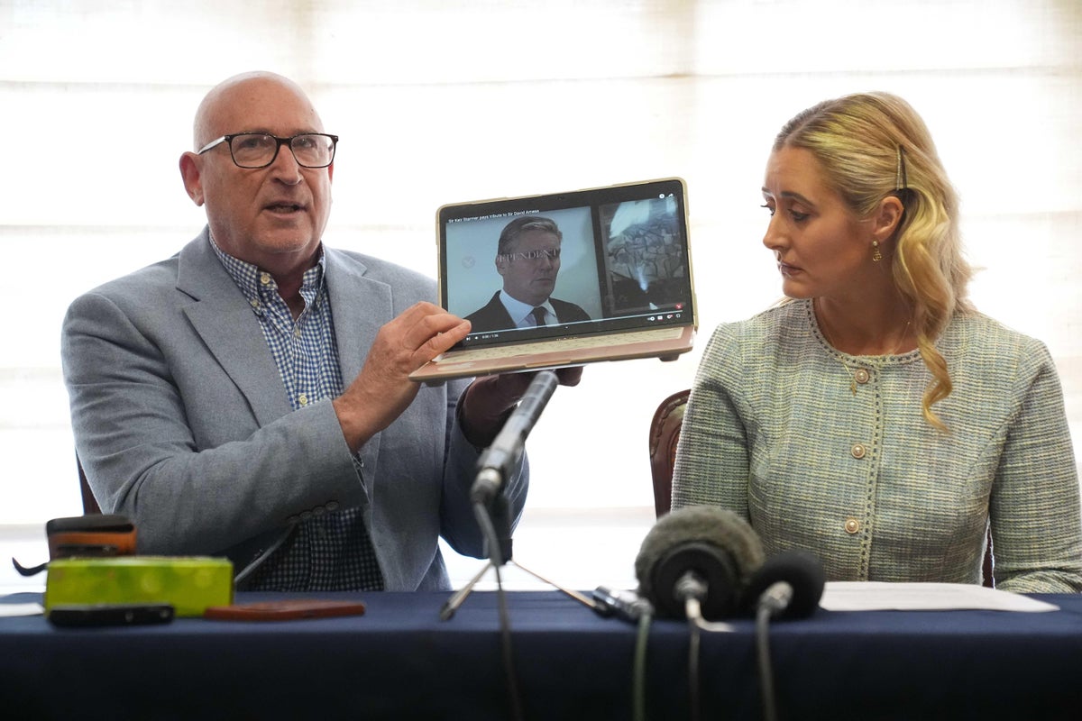 Sir David Amess’s daughter tearfully speaks of ‘betrayal’ after inquiry ...