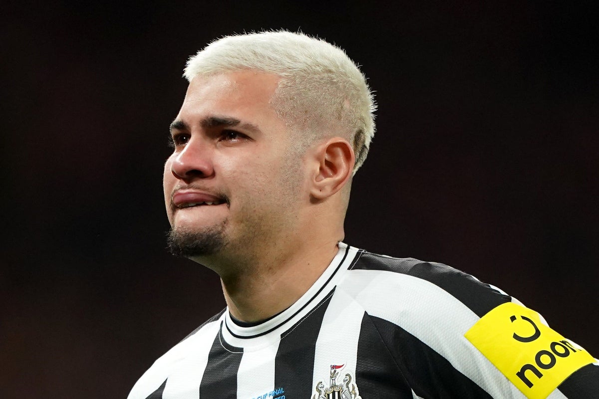 Newcastle midfielder Bruno Guimares hoping for ‘tears of happiness’ at ...