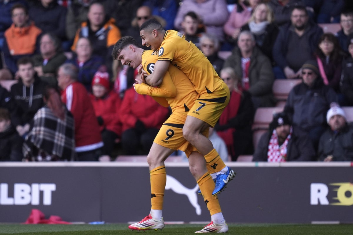 Jorgen Strand Larsen’s brace earns Wolves victory at Southampton | The ...