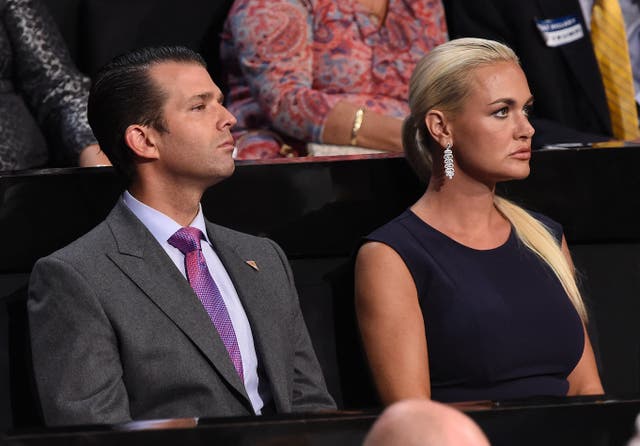 Trump suggests Don Jr’s marriage split was partly due to ‘the witch ...