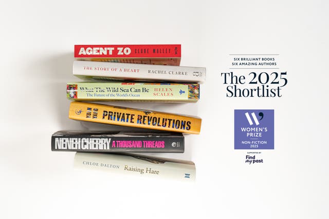 Women’s Prize for Non-Fiction shortlist 2025 sheds light on ‘human ...