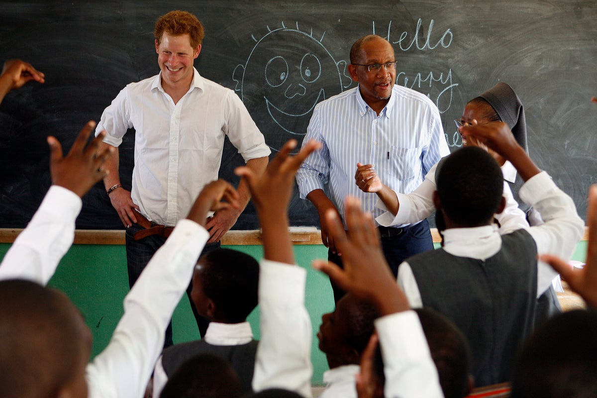 Chair of African charity Prince Harry co-founded says the royal ...