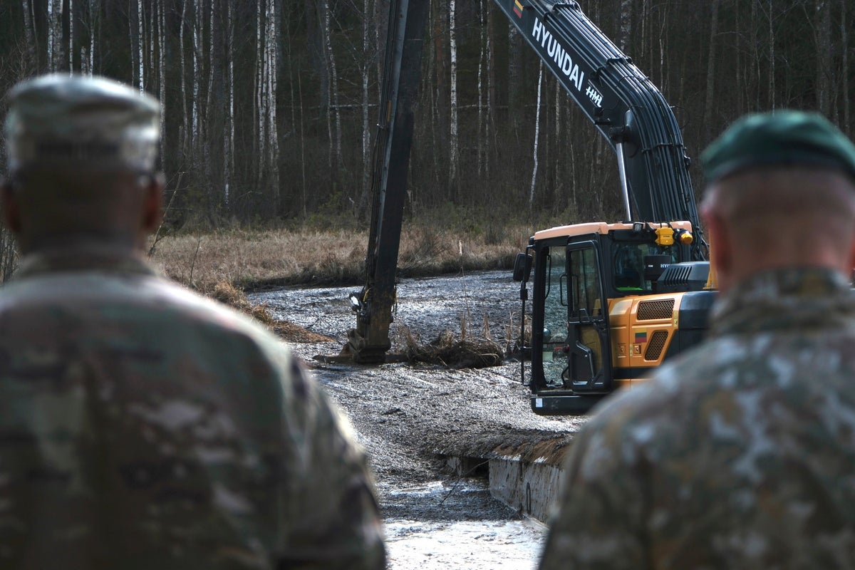 Fate of soldiers unknown after missing US Army vehicle found empty near ...