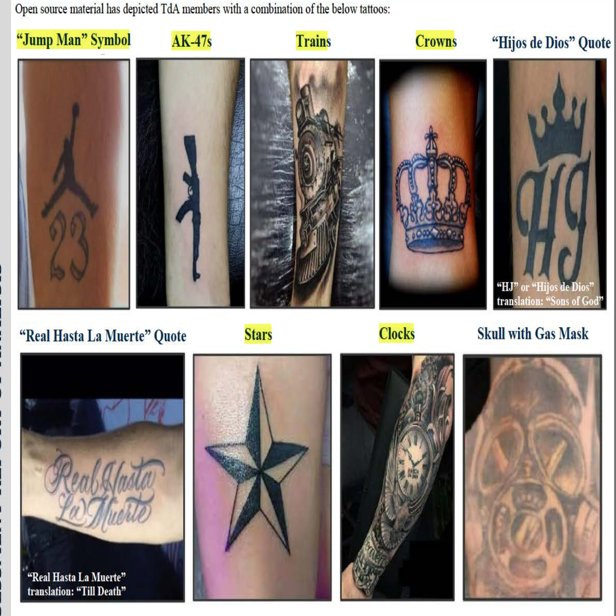 L Gang Tattoos