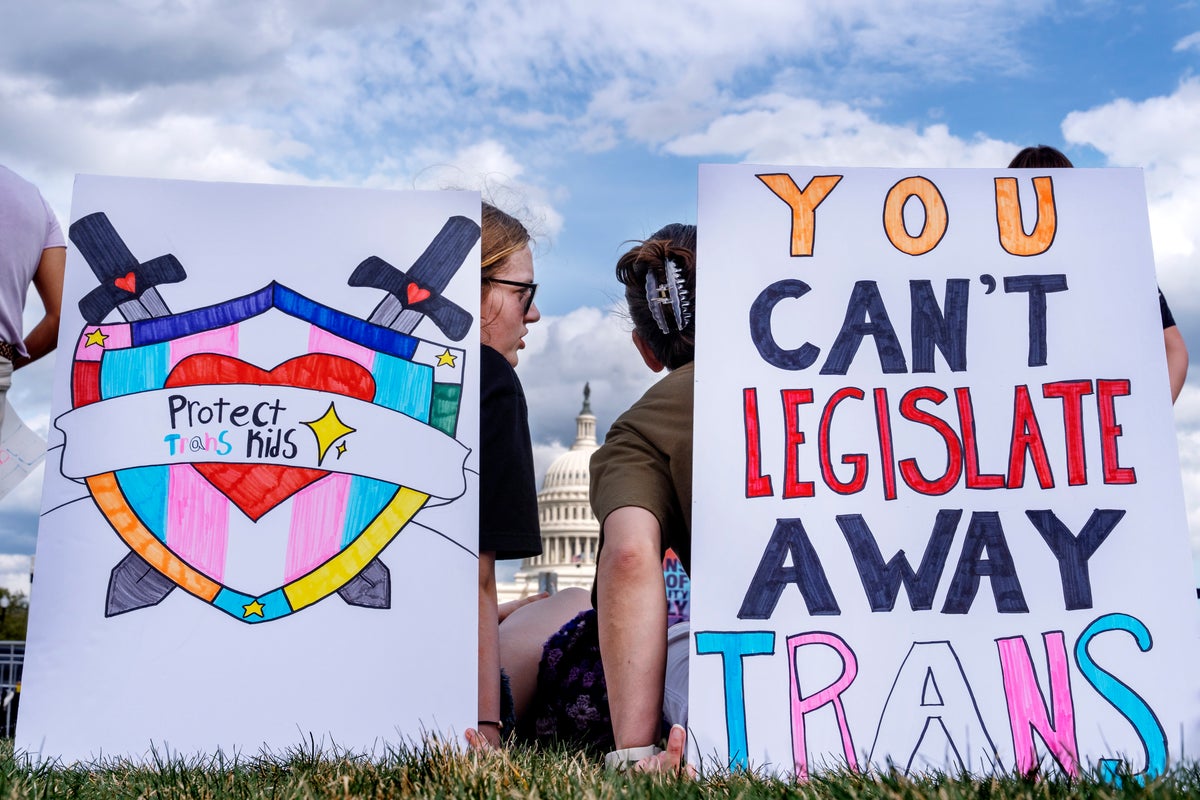 AP PHOTOS: Under the new Trump administration, Transgender Day of ...